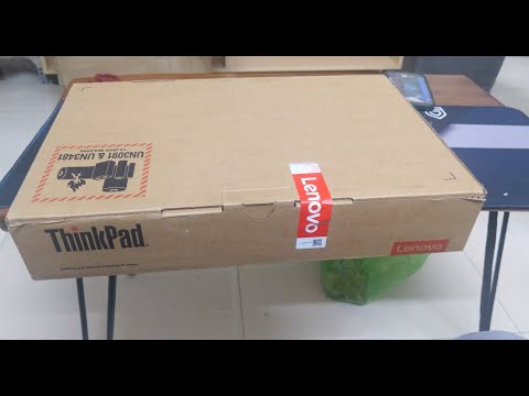 Bóc seal, mở hộp Lenovo Thinkpad T14 new 100% - YouTube