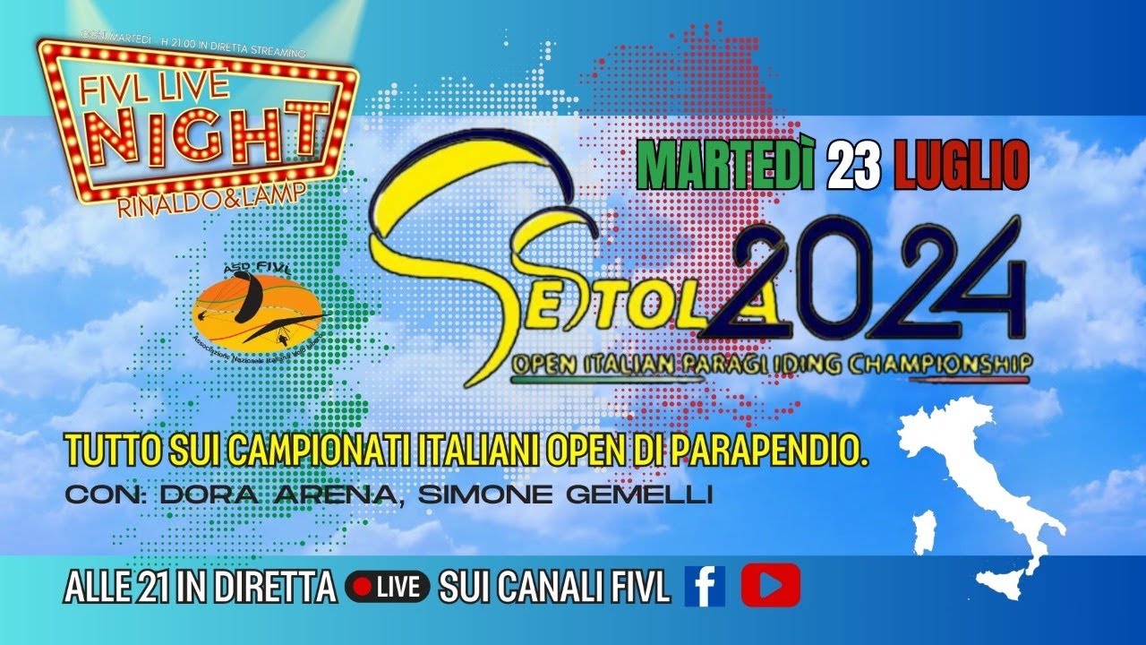 FIVL Live Nights - Italiani 2024 Sestola, H&F Tour VCO - YouTube