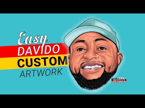 Davido Speed Art | Adobe Illustrator 2025 Digital Drawing | Graphtech ...