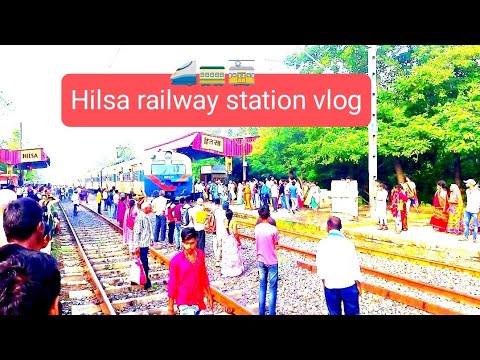 Hilsa railway station vlog #hilsa #station #nalanda #railway #train # ...