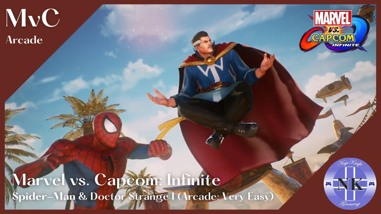 Marvel vs. Capcom Infinite - Spider-Man & Doctor Strange I (Arcade ...