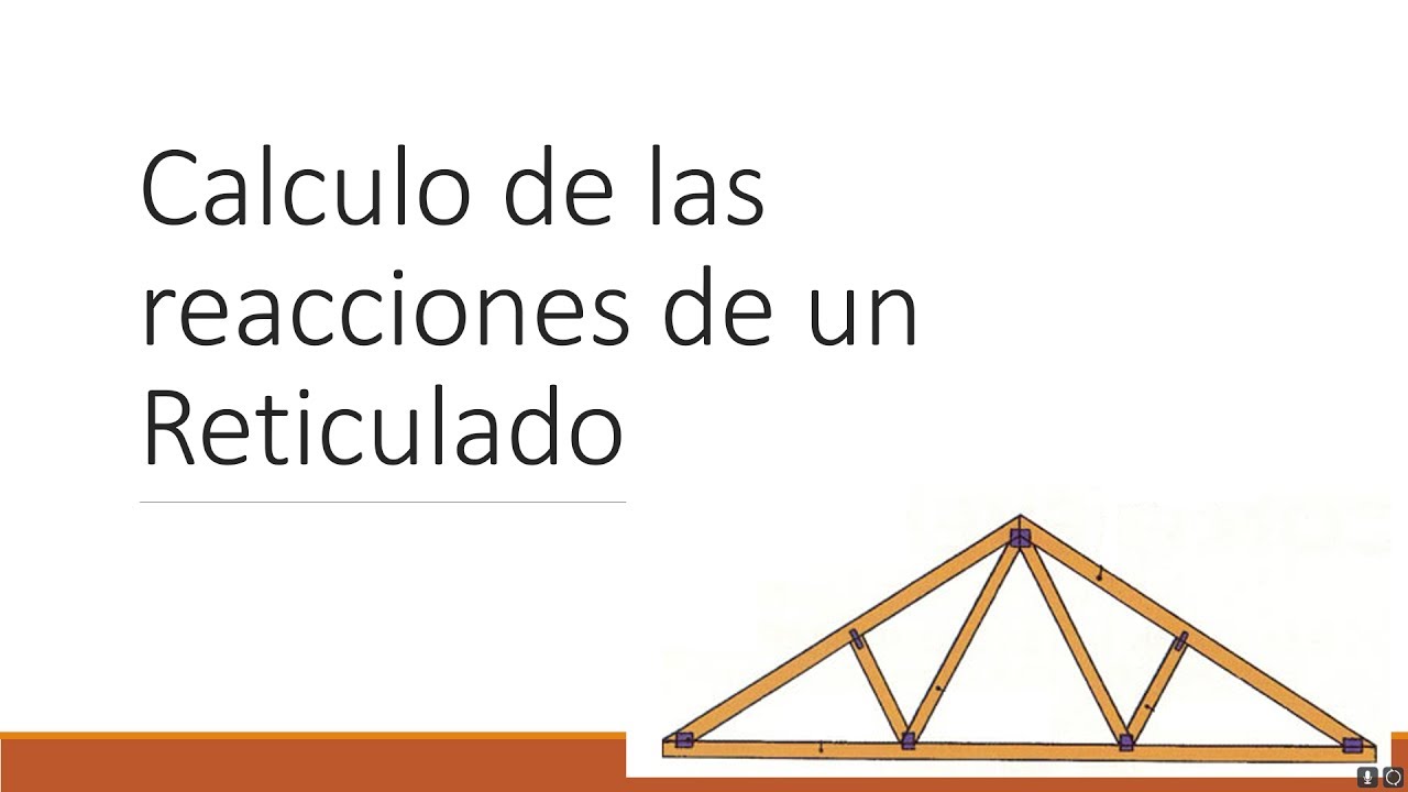 Calculo de Reacciones de un reticulado - YouTube
