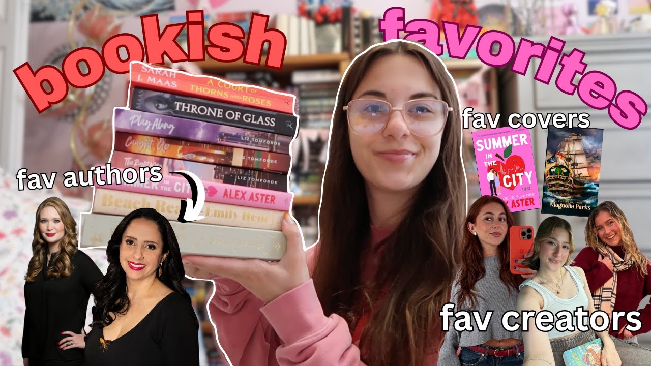 bookish favorites tag!💝 fav books of all time, fav authors, creators ...
