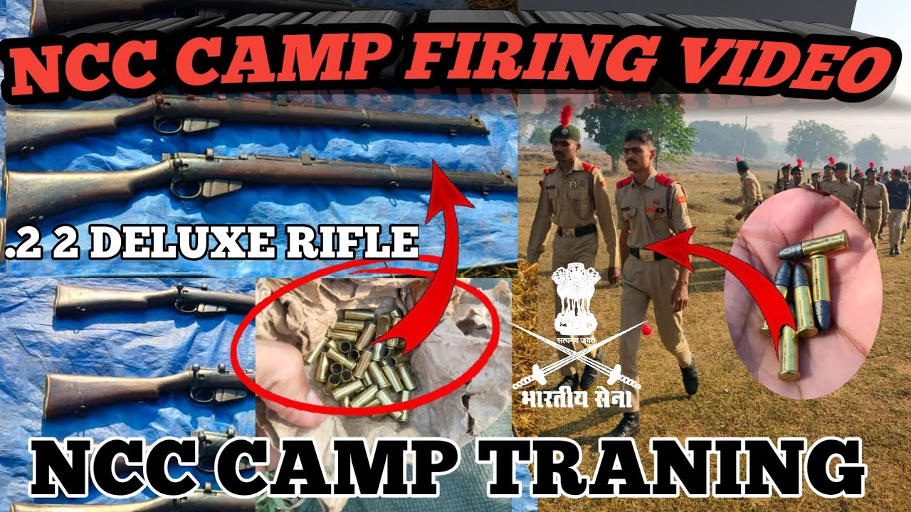 Ncc Camp Video Firing |Ncc Camp Traning. | .2 2 Deluxe Rifle 🥷⚔️ Catc ...