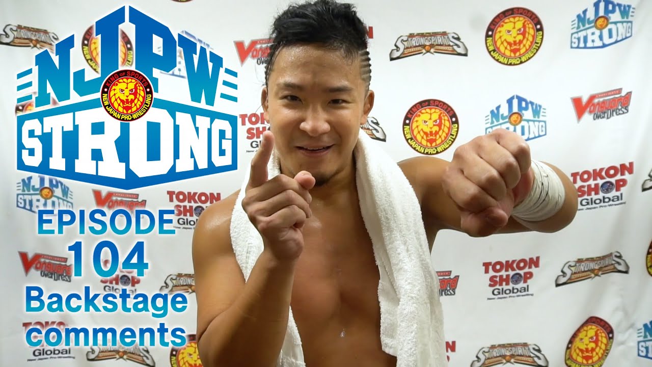 KUSHIDA has arrived on STRONG! | STRONG Backstage - YouTube