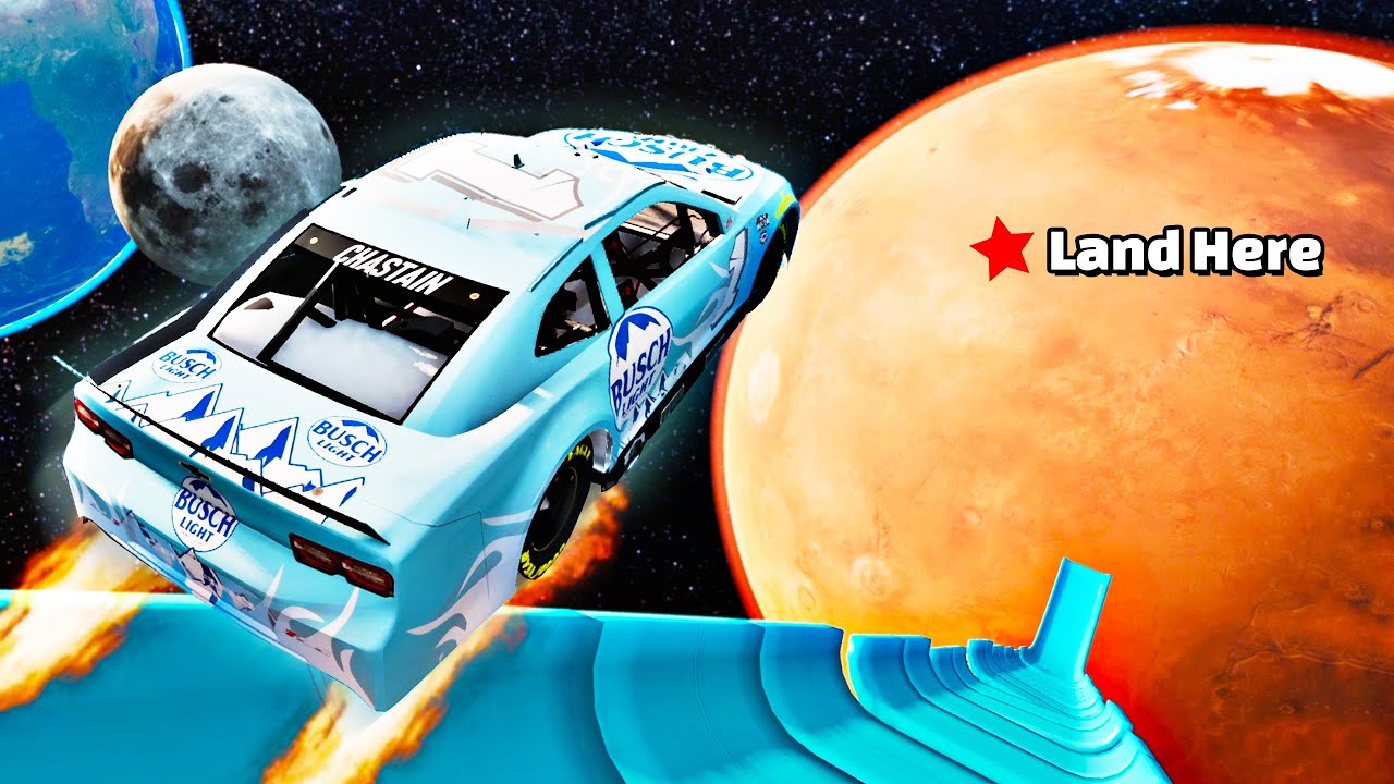 🔴 INSANE Downhill NASCAR Racing // BeamNG Drive LIVE - YouTube