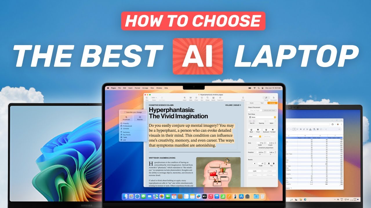 How to choose the "Best AI Laptop" (Mac, Windows & Linux) - YouTube