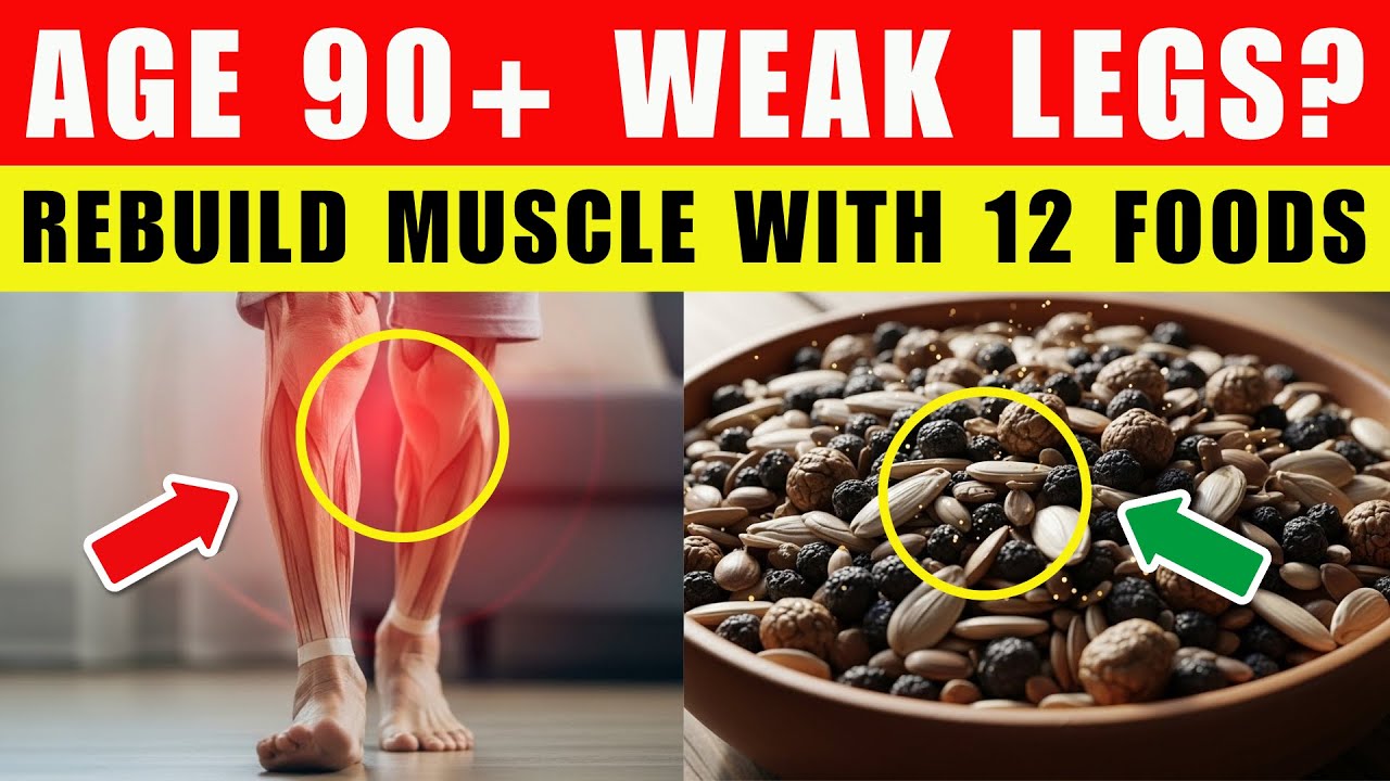 12 Muscle Building Meals to FIX Weak Legs After 90 | Dr. Emily Hartwell ...