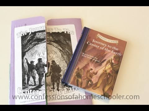 Journey to the Center of the Earth Unit Study & Lapbook - YouTube