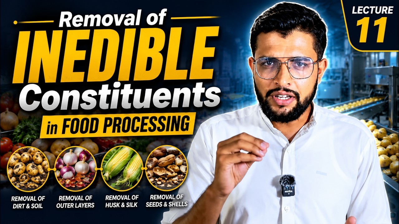 Removal of Inedible Constituents | Coring, Pitting, Stemming and ...