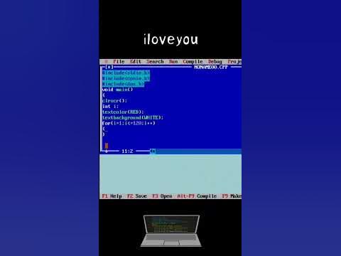 C Programming | I Love You | Love with C programming | Programmer | Programming | C | #love # ...