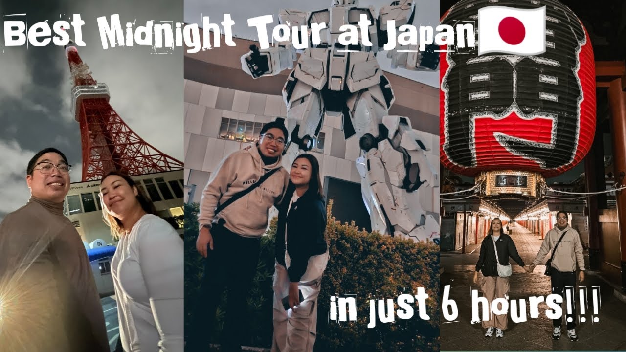 Midnight Tour in Tokyo, Japan!!! - YouTube