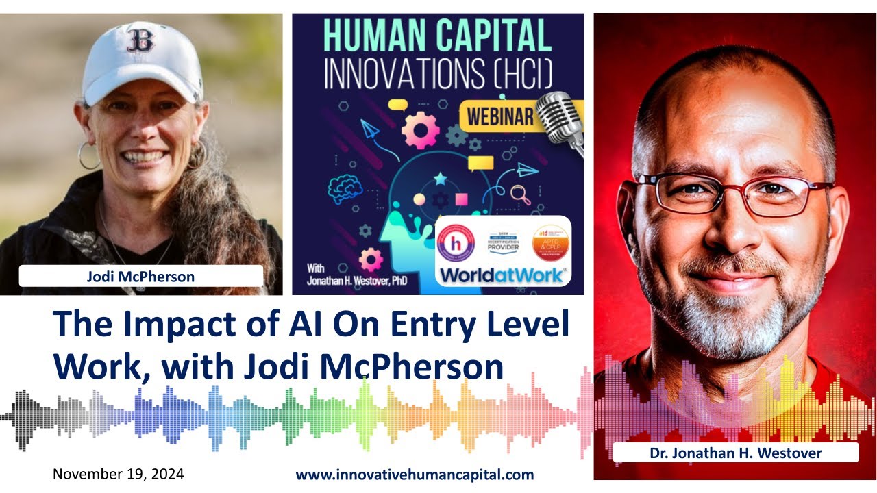 The Impact of AI On Entry Level Work, with Jodi McPherson - YouTube