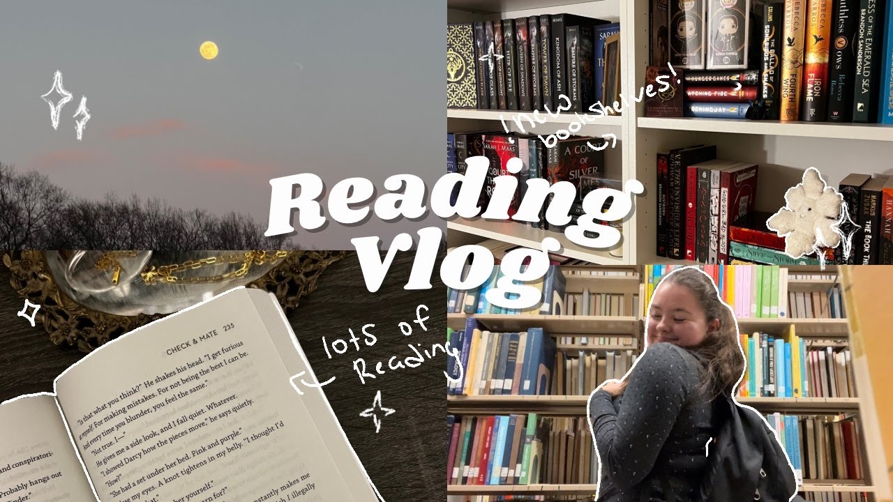 Reading Vlog | Finishing 3 books in a week and getting new bookshelves ...