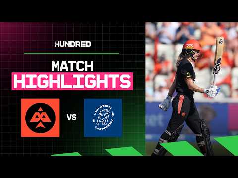 Ellyse Perry FIRES at Edgbaston 🔥| Birmingham Phoenix v MI London Highlights