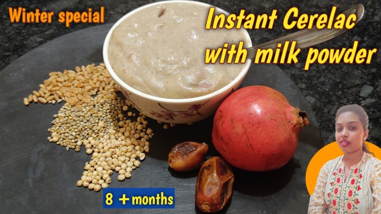 Instant Cerelac for 8+ months baby |cerelac Recipe |home-made cerelac ...