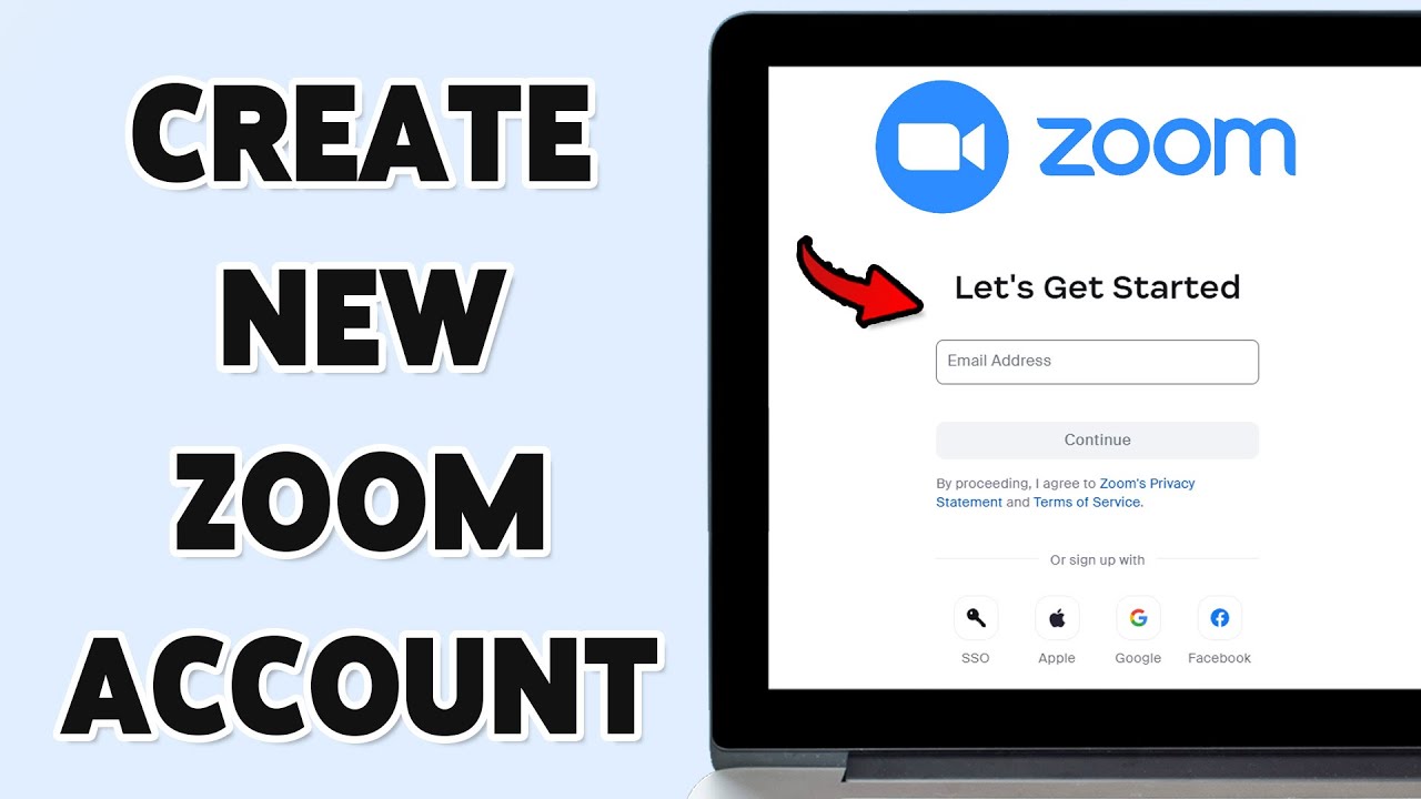 How To Create New Zoom Account On PC 2025 | Sign Up/Register/Set Up ...