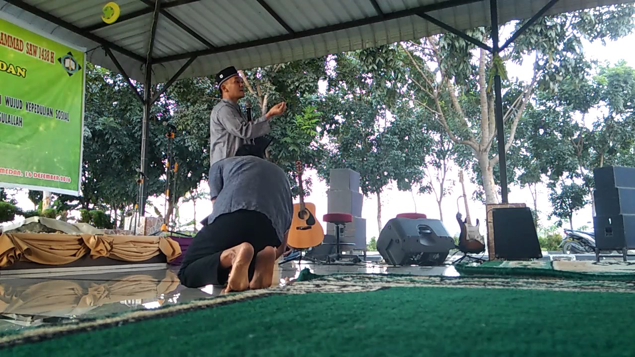 ceramah maulid di Akpar Medan Sumpah kocak Abissss.... - YouTube