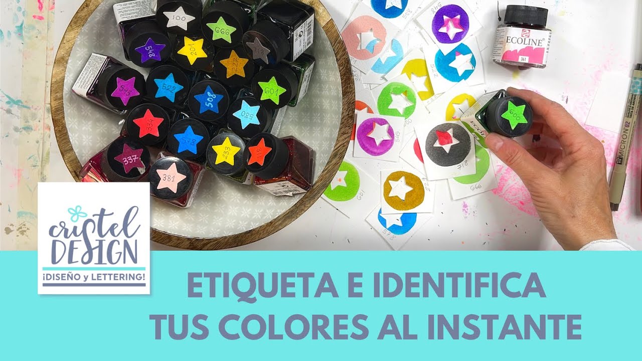 Etiqueta e Identifica tus colores al instante: tutorial paso a paso ...