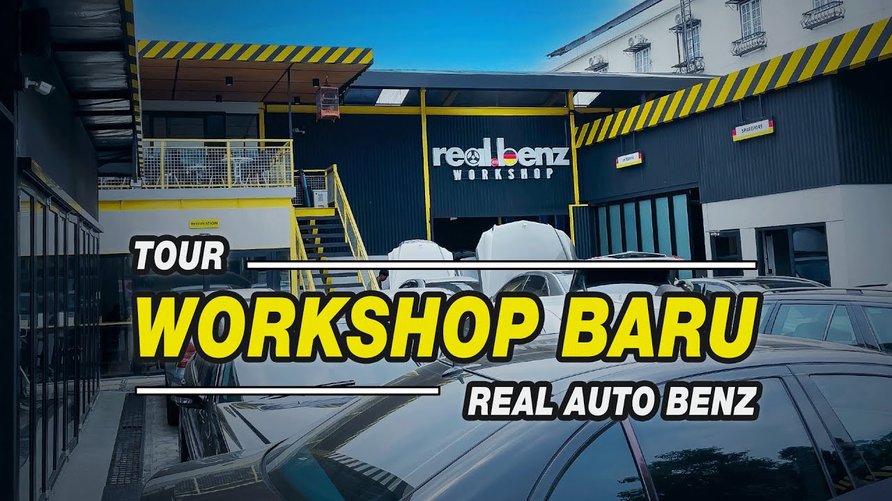 Tour Workshop Baru REAL AUTO BENZ!! - YouTube