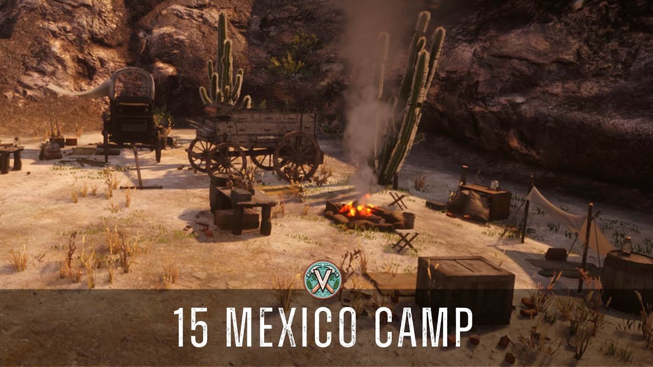 [YMAP - FREE - RedM] - 15 Mexico Camp - YouTube