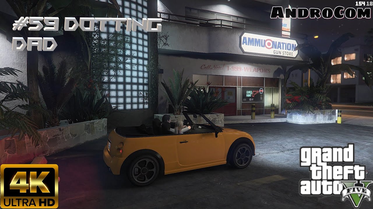GTA v mission 59 dotting dad (helping Michaels daughter) 4k gameplay ...