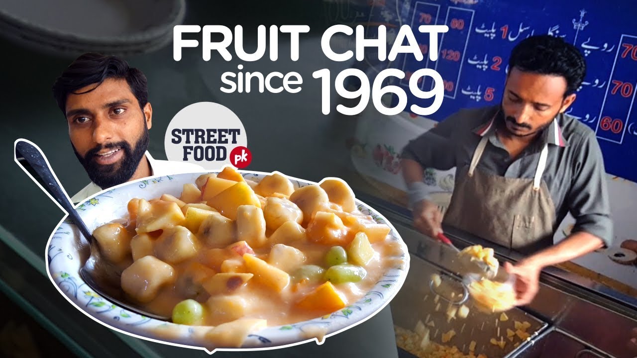 Fruit Chat since 1969 | Pakistan Street Foo | Karachi Streets - YouTube