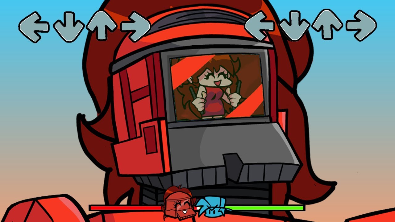 Girlfriend Giant Robot Girlfriend Over Tord Tordbot Friday Night Funkin ...