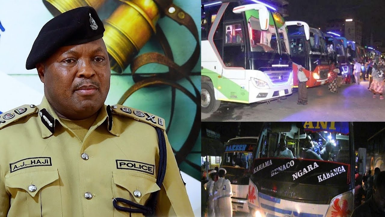MAAGIZO MAZITO YA POLISI, MABASI SAFARI USIKU NA MCHANA (SAA 24 ...