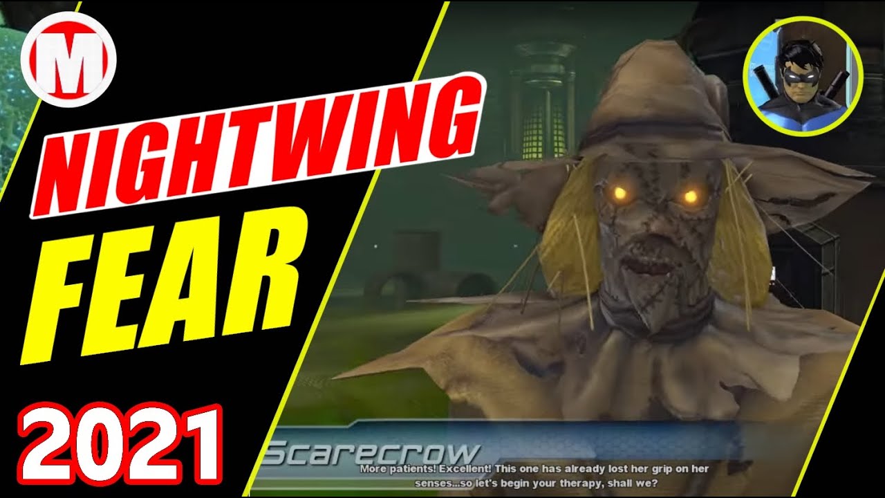 DCUO Nightwing Walkthrough VS Scarecrow - YouTube