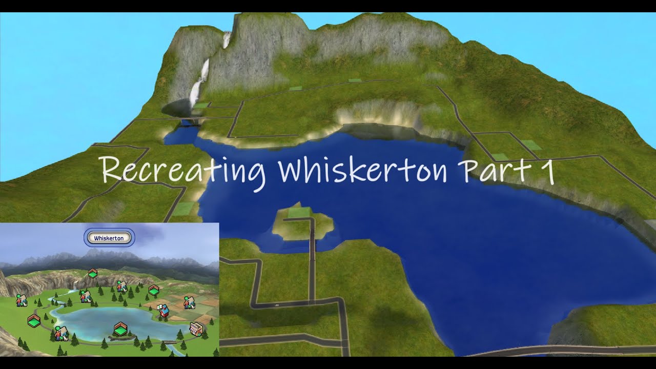 Recreating Whiskerton Part 1: Neighbourhood Decor - YouTube