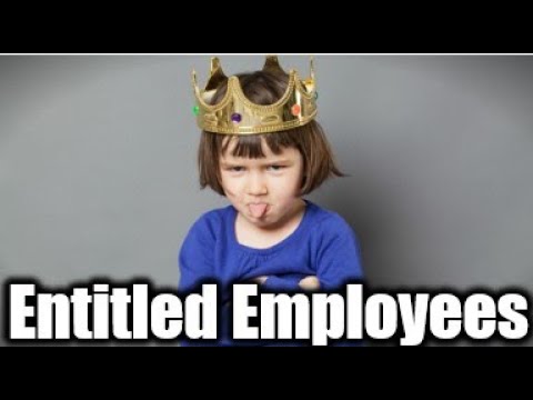 How to Deal with Entitled Employees - 4 Step Process - YouTube