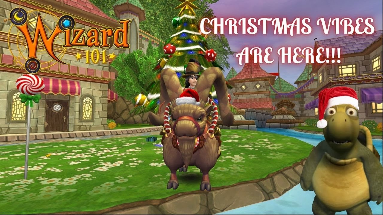 Wizard101 CHRISTMAS VIBES ARE HERE!!! - YouTube