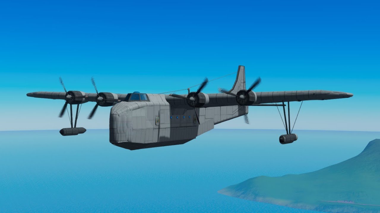 KSP CINEMATIC | IMPERIUM AIRWAYS - The Empire Class Flying Boat - YouTube