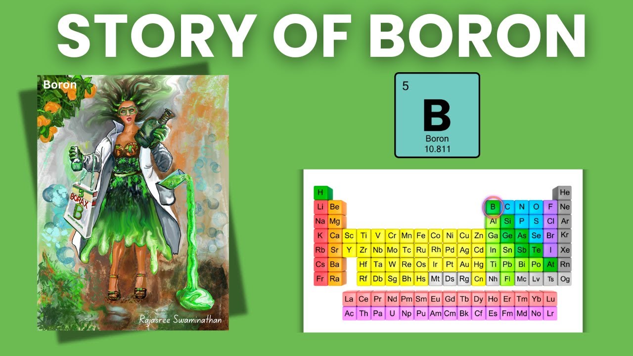 Story of the element Boron - Atomic Number 5! - YouTube