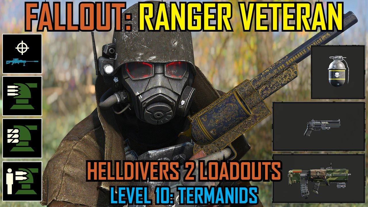 NCR Ranger: Helldivers 2 Loadout - YouTube