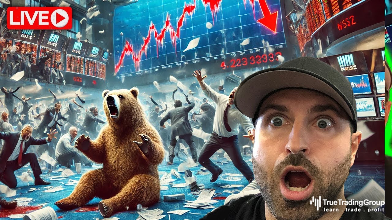 PULL BACK In The Stock Market Today, NFLX Earnings Coverage LIVE ...