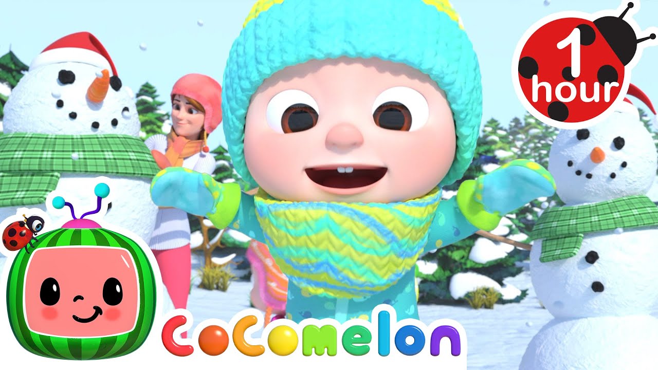 Christmas Fun in the Snow with JJ | Karaoke Nursery Rhymes & Kids Songs ...