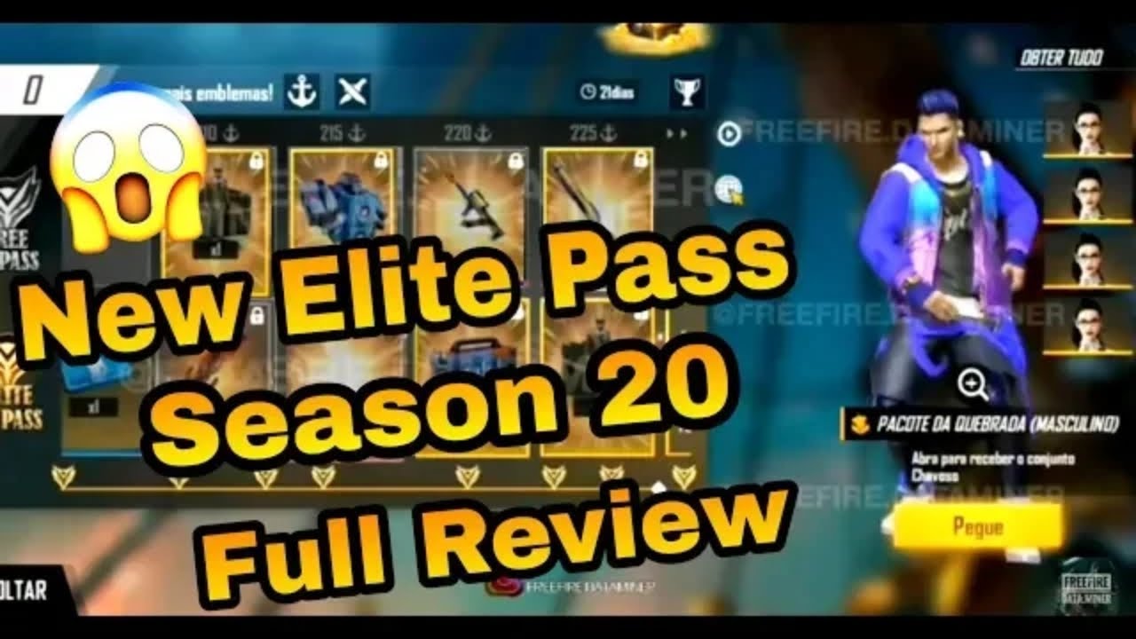 New Elite Pass,Season 20 Full Reviwe... By All Video Preaents - YouTube