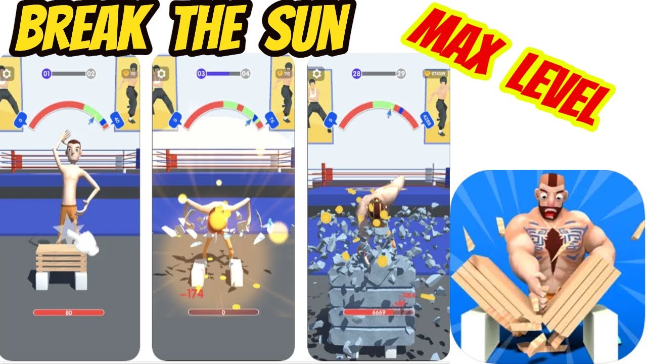 Break The Sun Game - Gameplay Walkthrough Max Level (iOS-Android) - YouTube