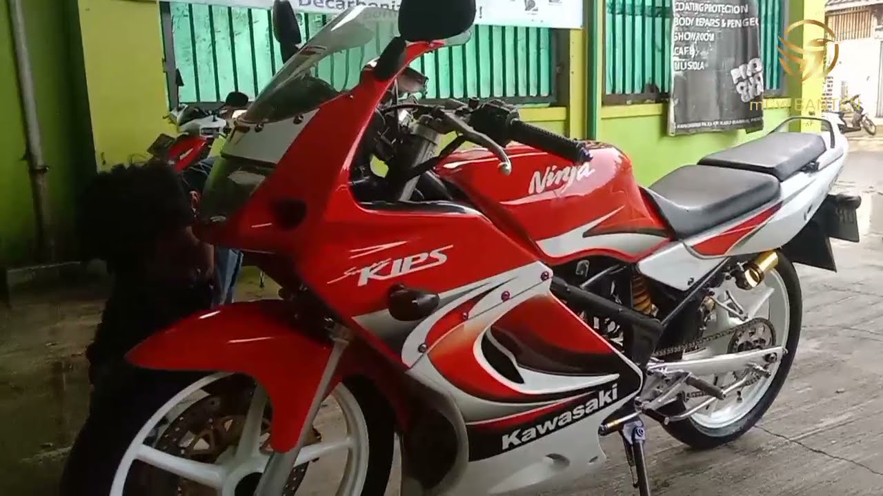 Kawasaki ninja RR old modifikasi HEDON - YouTube