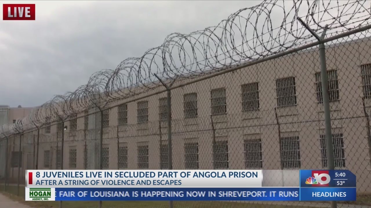 NBC 10 News Today: Eight Juveniles live in secluded part of Angola ...