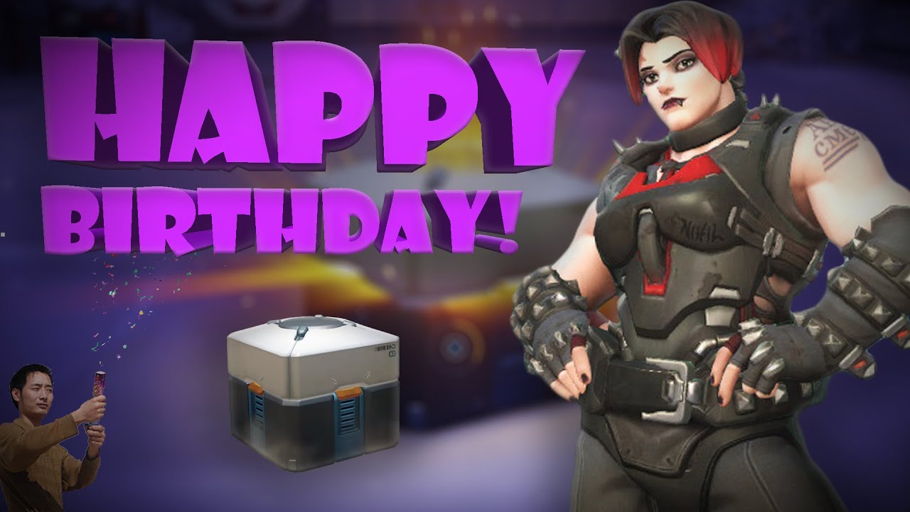 HAPPY BIRTHDAY! (Overwatch Loot Box Opening!) - YouTube