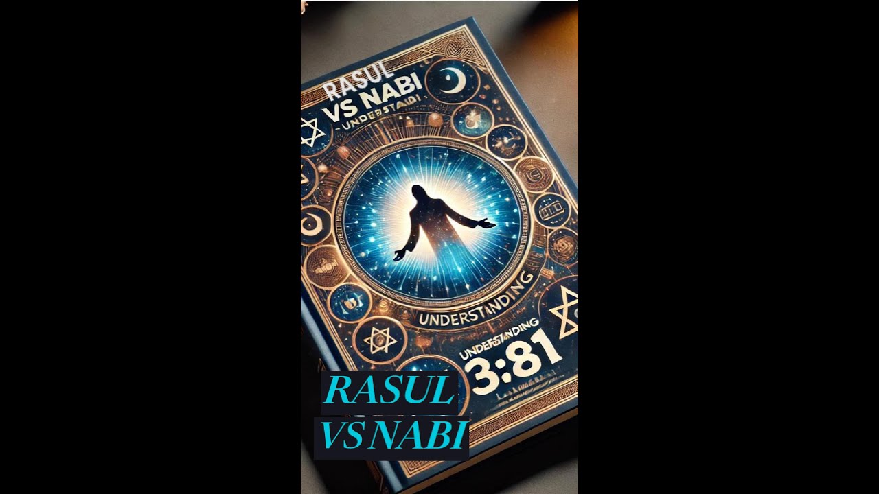 Difference between Nabi and Rasul - YouTube