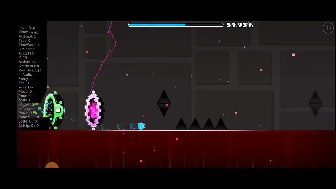 Blood corridor by me - geometry dash - YouTube
