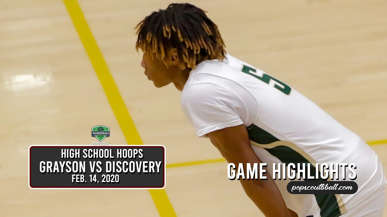 Grayson flexes against Discovery to open state tourney play. - YouTube