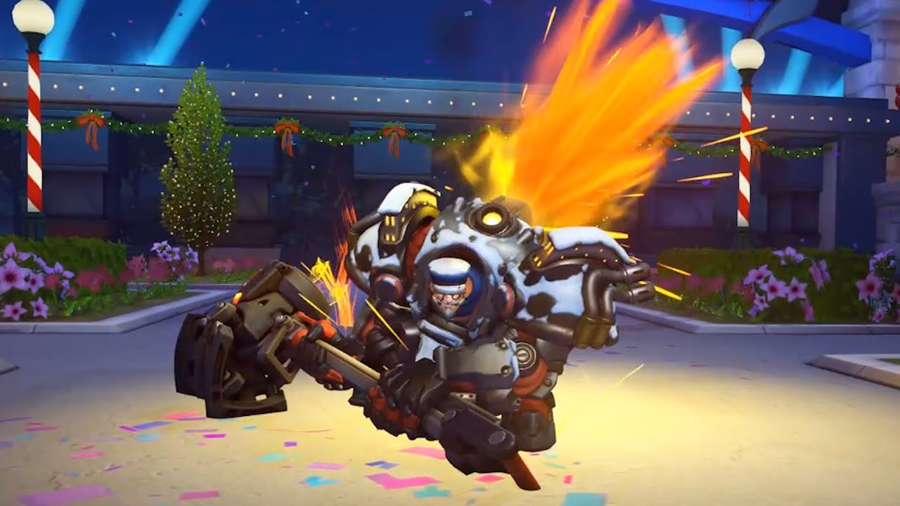 Overwatch | Conductor Reinhardt skin has new train sound effects ...