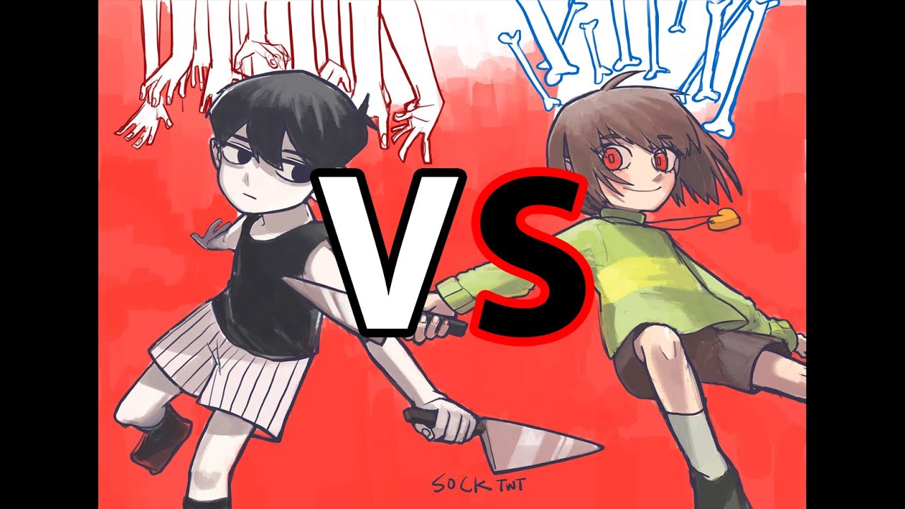 OMOTALE Omori + Undertale Comic Omori vs Chara CROSSOVER ENGLISH ...