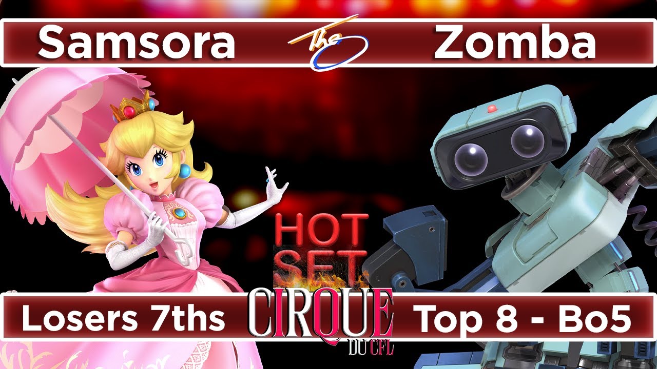 Zomba (R.O.B) vs Samsora (Peach) | Top 8 LR1 - CIRQUE du CFL - CFL SSBU ...