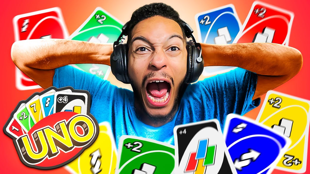 The CRAZIEST game of UNO EVER PLAYED - YouTube